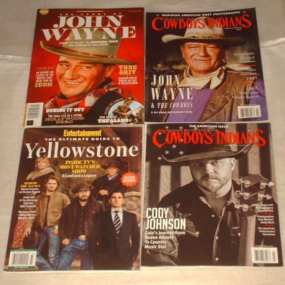 Western magazines | Accents | Lot Of 4 Western Themed Magazines ...